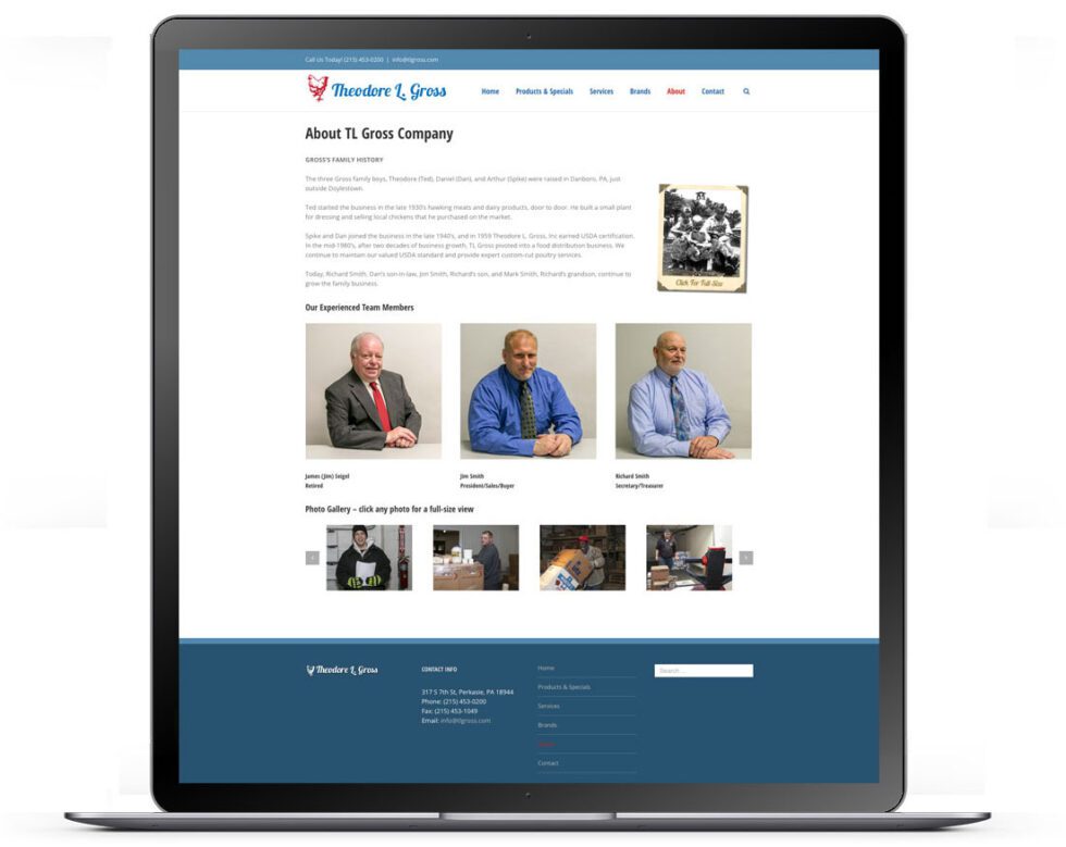 (267) 567-5099 Philadelphia Website Design Case Study - Theodore L ...